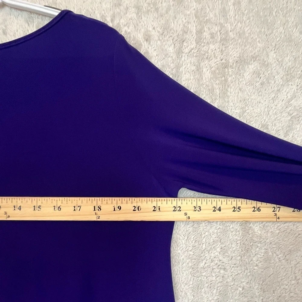 Clara Sun Woo | Tops | Clara Sun Woo Purple Tunic Sz L Shark Bite ...
